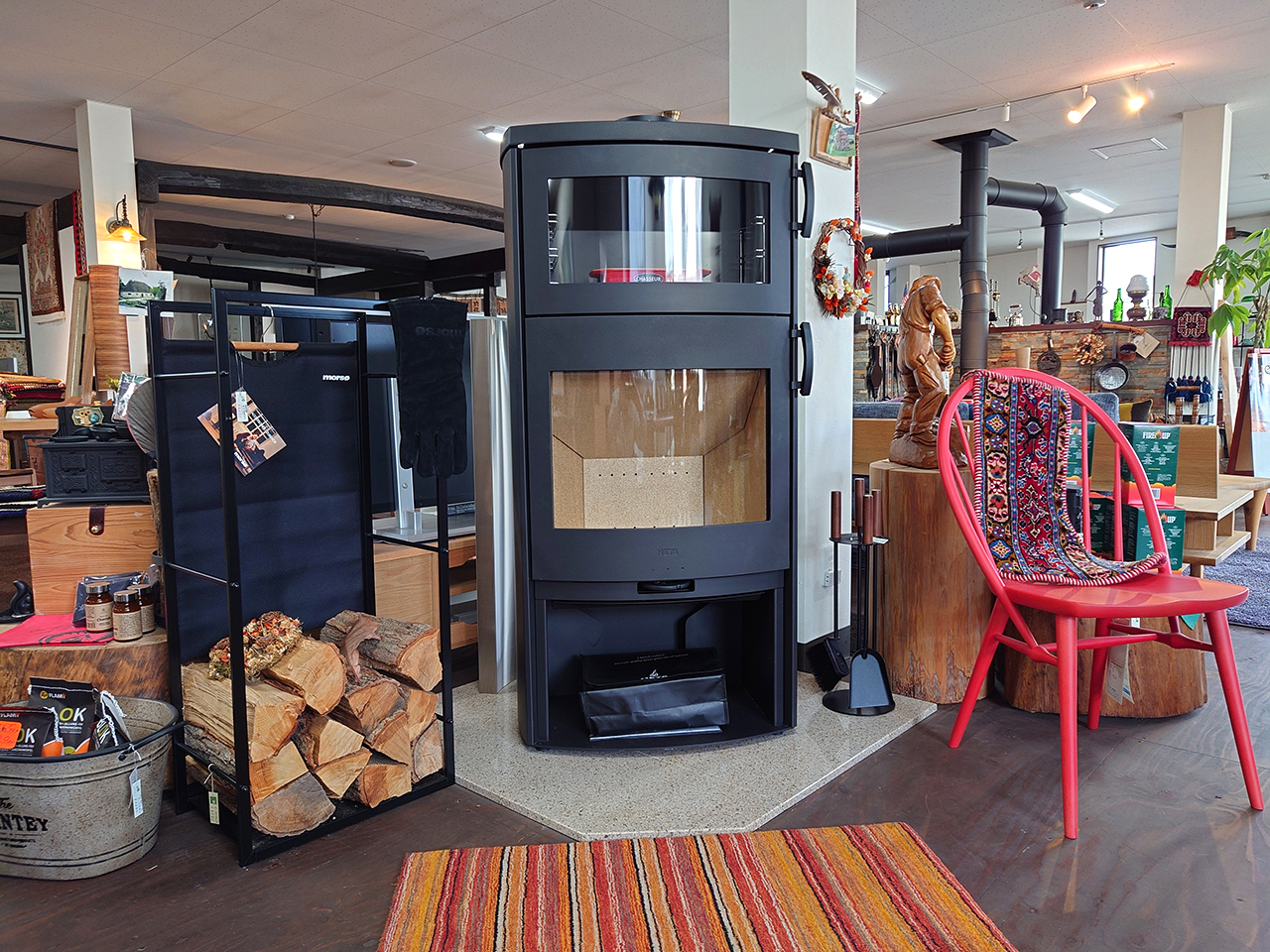 新春薪ストーブ商談会のご案内 | FIRE SYSTEM HOKUSHIN