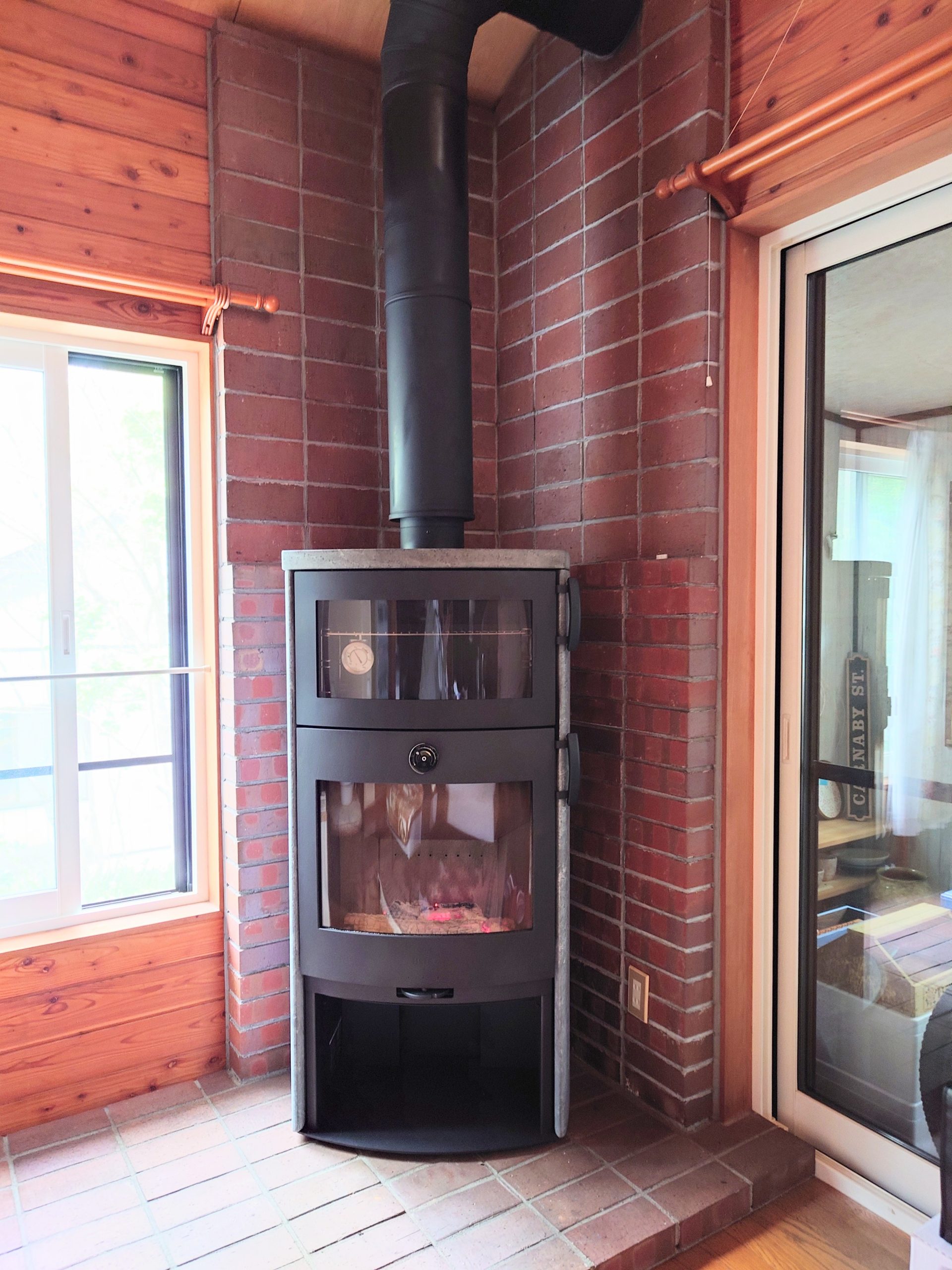 信濃町F邸 HETAエクリプスソープストーンオーブン | FIRE SYSTEM HOKUSHIN